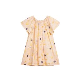 Desigual Kleid M&auml;dchen Gr&ouml;&szlig;e 134/140 indigo / gelb / pink / puder
