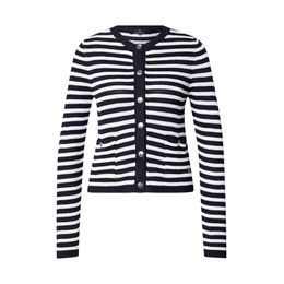 monari Strickjacke Damen Gr&ouml;&szlig;e L navy / wei&szlig;