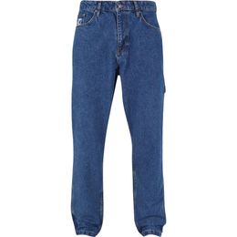 Karl Kani Jeans Herren Gr&ouml;&szlig;e 32 blue denim / wei&szlig;