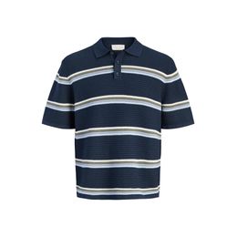 Jack & Jones Jack & Jones Pullover 'JORMAINE' Herren Gr&ouml;&szlig;e M nachtblau / taubenblau / pastellblau / wei&szlig;