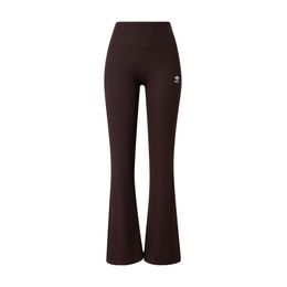 adidas originals Leggings 'Essentials' Damen Gr&ouml;&szlig;e L dunkelbraun / wei&szlig;