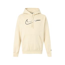 Nike Sportswear Sweatshirt 'CLUB' Herren Gr&ouml;&szlig;e S beige / schwarz