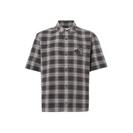 Hollister Button Up Shirt male size S Brown / Black / White