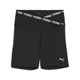 Puma Sportshorts 'Strong' Damen Gr&ouml;&szlig;e XL schwarz / wei&szlig;