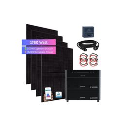 MyVoltaics&reg; 1760 Watt Balkonkraftwerk SET MIT SPEICHER Marstek Venus D 0-7,68 kWh, Smartmeter EcoTracker IR inklusive