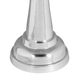 FineBuy Gro&szlig;e Schachfigur Aluminium Dekoration poliert Design Skulptur Dekofigur XXL