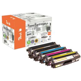 Peach B326 5 Toner XL (2*bk, c/m/y) ersetzt Brother TN-326 f&uuml;r z.B. Brother DCPL 8400 CDN, Brother DCPL 8450 CDW, Brother HLL 8250 CDN (wiederaufbereitet)
