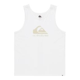 Quiksilver Sporttop Herren Gr&ouml;&szlig;e L beige / wei&szlig;