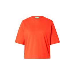 United Colors Of Benetton T-Shirt Damen Gr&ouml;&szlig;e S orangerot