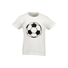 Blue Seven T-Shirt Jungen Gr&ouml;&szlig;e 98 schwarz / wei&szlig;