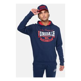 Lonsdale Herren Kapuzensweatshirt normale Passform STOTFIELD