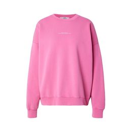 Mads N&oslash;rgaard Mads Norgaard Copenhagen Sweatshirt Damen Gr&ouml;&szlig;e XS pink / wei&szlig;