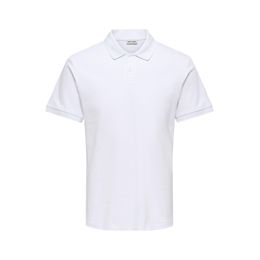 Only & Sons Only & Sons Poloshirt 'ONSBen' Herren Gr&ouml;&szlig;e S wei&szlig;