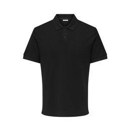 Only & Sons Only & Sons Poloshirt 'ONSBen' Herren Gr&ouml;&szlig;e XS schwarz