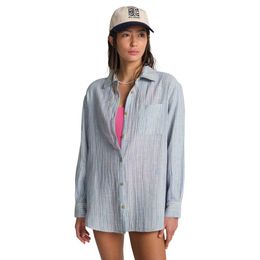 Billabong Bluse 'Wanderer' Damen Gr&ouml;&szlig;e M blau / wei&szlig;
