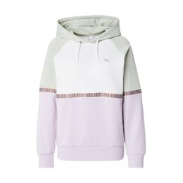 Iriedaily Sweatshirt 'Kachina' Damen Gr&ouml;&szlig;e M hellgr&uuml;n / flieder / wei&szlig;