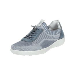Remonte Sneaker Damen Gr&ouml;&szlig;e 40 taubenblau / offwhite