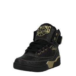 Patrick Ewing Sneaker '33 HI X RAKIM' Damen Gr&ouml;&szlig;e 44.5 gold / schwarz
