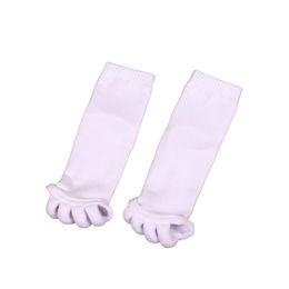 WITT Damen Zehensocken ideal f&uuml;r zuhause, wei&szlig;, Gr&ouml;&szlig;e 0