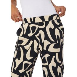 Heine Damen Schlupfhose, Braun, Gr. 52, Weite Hosen, Material: Viskose