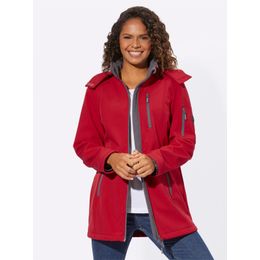 WITT Damen Funktionsjacke innen mit Fleece, erdbeere, Gr&ouml;&szlig;e 19