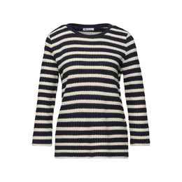 Street One Pullover Damen Gr&ouml;&szlig;e XS navy / wei&szlig;