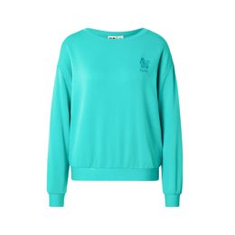 Roxy Athletic Sweatshirt 'SURFING BY MOON' female size S Mint