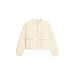 Tommy Hilfiger Sweatjacke Damen Gr&ouml;&szlig;e M creme
