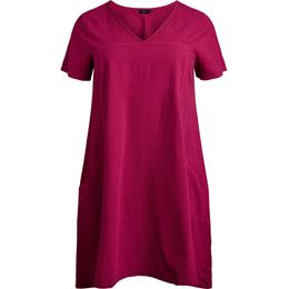 ZIZZI Kleid 'Jeasy' Damen Gr&ouml;&szlig;e 42/44 rubinrot Winterkleid