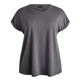 ZIZZI T-Shirt 'Mkatja' Damen Gr&ouml;&szlig;e 7XL/8XL graphit