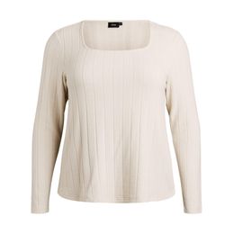 ZIZZI Shirt 'MLuna' Damen Gr&ouml;&szlig;e 9XL/10XL creme