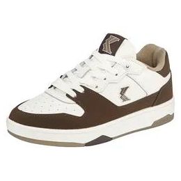 Sneaker Karl Kani "89 2K", Herren, Gr. 44, beige, Leder, Schuhe Sneaker