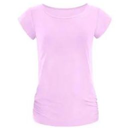 Sporttop WINSHAPE "AET130LS", Damen, Gr. XXL, rosa (lavender rose), 85% Polyester, 15% Elasthan, Rundhals, Tops Sporttop, Functional Soft and Light