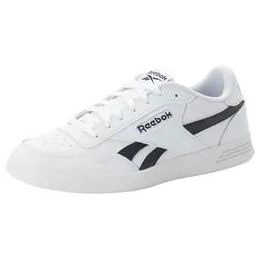 Sneaker Reebok CLASSIC "Reebok COURT ADVANCE", Damen, Gr. 40, blau (wei&szlig;, navy), Leder, Synthetik, Schuhe Sneaker