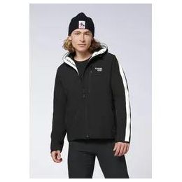Softshelljacke Chiemsee, Herren, Gr. XL (56/58), schwarz (schwarz beauty), 95% Polyester, 5% Elasthan, Jacken Softshelljacke