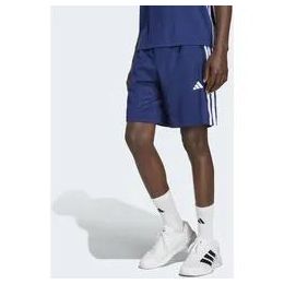 Shorts Adidas PERFORMANCE "WE BAS 3SPQ S9i", Herren, Gr. XL, N-Gr, dkblau, wei&szlig;, Obermaterial: 100% Polyester, Hosen Shorts, sportlicher Stil, f&uuml;r sportliche Aktivit&auml;ten, aus Polyester