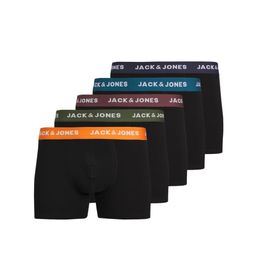 Jack & Jones Jack & Jones Boxershorts 'JACOliver' Herren Gr&ouml;&szlig;e XXL oliv / orange / schwarz / wei&szlig;