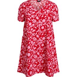 Zizzi Kleid 'Jeasy' Damen Gr&ouml;&szlig;e 58/60 pink / blutrot