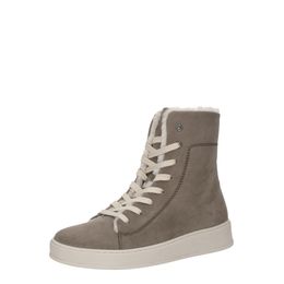 Gabor Schn&uuml;rstiefelette Damen Gr&ouml;&szlig;e 42 grau / offwhite Winterschuhe