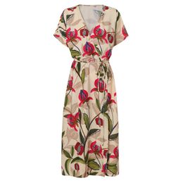 TATUUM Kleid 'Zererwi' Damen Gr&ouml;&szlig;e 44 dunkelbeige Sommerkleid