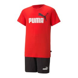 Puma Jogginganzug Jungen Gr&ouml;&szlig;e 152 rot / schwarz / wei&szlig;
