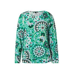 comma, COMMA Blouse female size S/M Light beige / Light blue / Green / Black