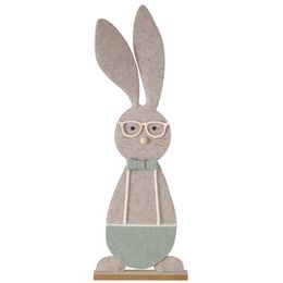 Boltze Figur Hase XL mit Brille STINO