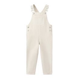 Mango Kids Latzhose 'TIBIDABO' Jungen Gr&ouml;&szlig;e 92 hellbeige
