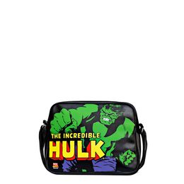 logoshirt Damen Schultertasche "Hulk", schwarz, Lederimitat, bedruckt, Taschen, mit tollem Print