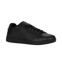 K-Swiss Herren Sneaker "COURT TIEBREAK II", Gr. 41, schwarz, Leder, Schuhe