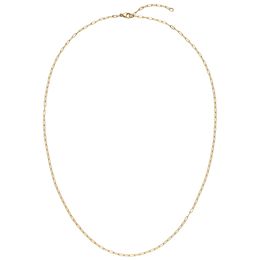 Jobo Damen Kette ohne Anh&auml;nger "Paperclip Halskette", Gelbgold 750, L: 45, gelb, Gelbgold 750, Halsketten, 750 Gold 1,5 mm 45 cm