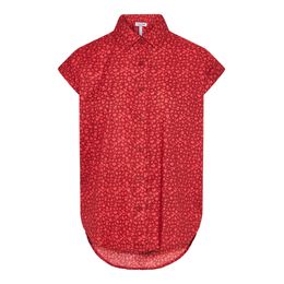 Funky Buddha Bluse Damen Gr&ouml;&szlig;e L rot / dunkelrot