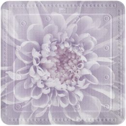 Duscheinlage Kleine Wolke, B:55cm H:0,3cm L:55cm, lila, PVC, Wanneneinlagen, "Dahlia"