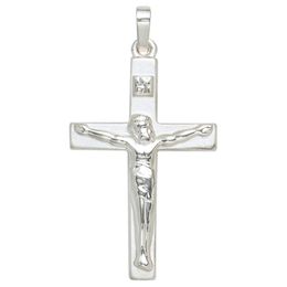 Jobo Damen Kreuzanh&auml;nger "Anh&auml;nger Kreuz", Silber 925 (Sterlingsilber), silber, Silber 925 (Sterlingsilber), Schmuckanh&auml;nger, 925 Silber